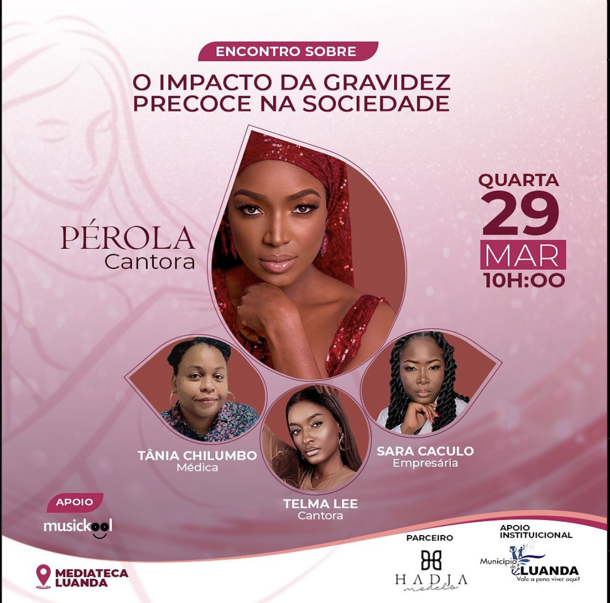 Meeting On “impacto Da Gravidez Precoce Na Sociedade” Ver Angola
